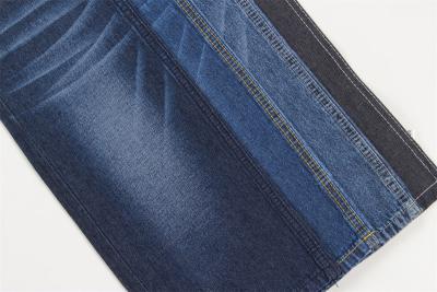 China Sanforizing 2/1 Right Hand Denim Fabric For Shirt  7.5 Oz 100% Cotton Dark Blue for sale