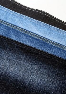 China 10.5 Oz Dark Blue Cotton/Polyester/Spandex  Stretch Denim Fabric For  Jeans for sale