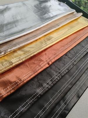 China Coating Pu Denim Fabric For Women Jeans Jacket Silver Color Gold Blue Pink Color Custom Made In China for sale