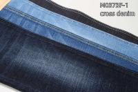 China 11.5 oz crosshatch slub denim fabric cotton polyester stretch jeans fabric FOR MAN for sale