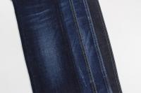 China Hot Sell And Wholesale Dark Blue Crosshatch Slub Denim Jeans  Fabric for sale