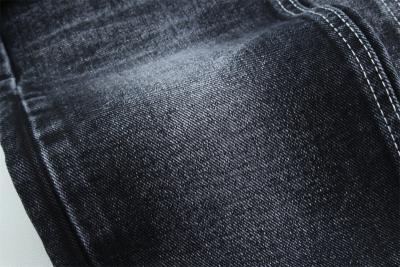 China 14oz competitive price Black Denim Fabric For Man Jeans Or Jacket Black Backside High Quality For Brand Jeans for sale