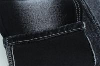 China 13.5 Oz Low Stretch Heavy Denim Fabric For Man Work Wear Jeans Black Backside for sale
