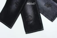 China 10.5 Oz 100% Cotton  Black And Black Backside Rigid Denim Jeans Fabric for sale