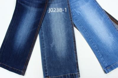 China Wholesale  9Oz  Warp Slub High Stretch Woven  Denim Fabric  For Jeans for sale