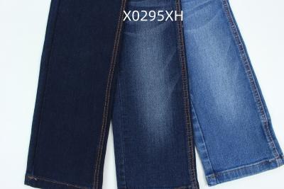China 9.3 Oz Left Hand Twill Stretch Woven Denim Fabric  For Jeans for sale