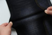 China 11.5 Oz Cross Slub Black Backside Denim Fabric For Man Jeans India Market Style China Factory In Guangdong for sale