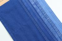 China Vibrant And Unique Blue Color Denim Fabric Rigid 100% Cotton  Full Width 180cm for sale
