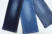 China Cotton Spandex  11 Oz  Dark Blue Warp Slub Woven Denim Jeans Fabric for sale