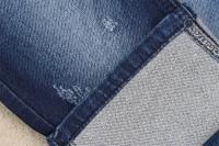 China Fake Knit Cotton Polyester Rayon Spandex Terry Denim Fabric For Jeans for sale