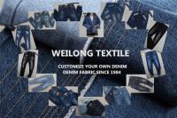 China Popular 9 Oz Cotton Polyester Denim Fabric Jean Fabric Textile for sale