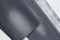 China Dark Grey Color Stretch Slub Denim Fabric For Jeans for sale