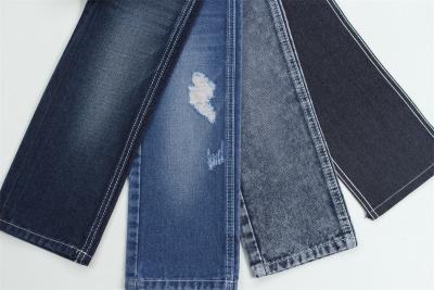 China 12.1 Oz Make A Right-Handed 3x1 Fence With A Rich Surface Texture Cotton Polyester Spandex Textile Jeans TR Denim Fabrics for sale