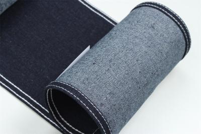 China Recycled Fiber Denim Fabric In A Very Deep Blue 11.5 Oz  High Elasticity for sale