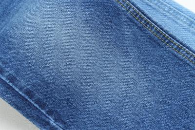 China 12.5oz Rigid Denim Fabric Warp Slub For Brand Jeans 100% Cotton Super Dark Blue for sale
