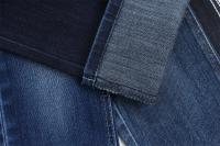 China Sanforizing Special Weave Cotton Polyester Spandex Slub Stretch Denim Fabric for sale