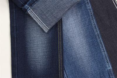 China 190 cm Dobby Special Weave Cross Slub Stretch Denim Fabric for sale
