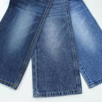 China 10 oz Medium Weight Dark Blue 100% Cotton Denim Fabric OEKO-TEX Certified for Jeans and Workwear for sale