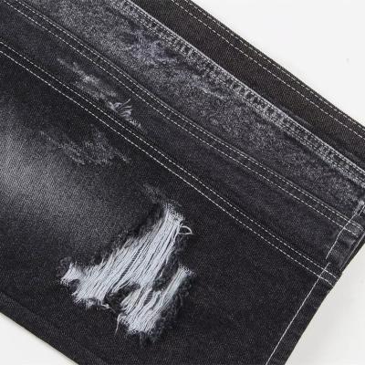 China 180 cm Wide Shrink-Resistant Yarn Dyed 100% Cotton Denim Fabric for Jeans for sale