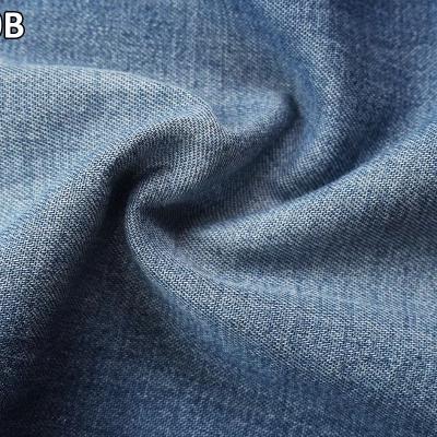 China Light Weight 100% Cotton Denim Fabric Make For Shirt For Women /Man for sale