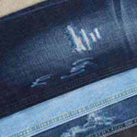 China 12oz 100% Cotton Denim Jeans Cross Hatch Slub Sanforizing Jeans Fabric for sale