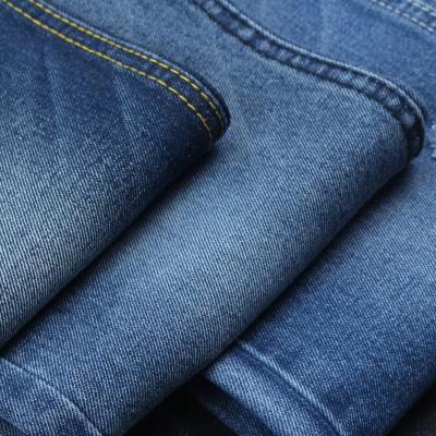 China 2025 Hot Sell 100% Cotton Denim Fabric 10.2 oz with Good Price Boyfriend Style for Jeans for sale