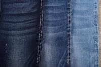China 9.6OZ Stretchable Denim Fabric For Women Dark Blue Color for sale