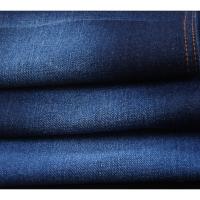 China 90 cotton 10 polyster 12.5oz dark indigo Raw Denim Fabric For Overalls Jeans for sale