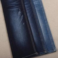 China 10oz Elastic Swatches 72 Ctn 23.5 Poly 2.5 Rayon Cotton Polyester Denim Fabric for sale