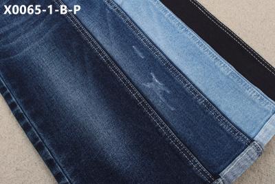 China 8A 8S 16S 70D 11 Ounce Peached Right Hand Twill Stretchy Jeans Material for sale