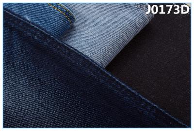 China 10.1 Oz Fake Knitted Left Hand Twill Denim Fabric Textile Soft Hand Feeling for sale
