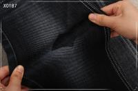 China Heavyweight 147  150 cm 12oz 3 1 Left Hand Weaving Broken Denim Twill Fabric for sale