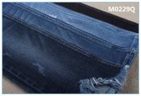 China Soft Touch 3/1 Weaving 424 Gsm 99 Cotton 1 Spandex Stretch Jeans Raw Denim Fabric for sale