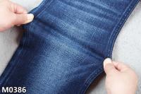 China 10.2Oz Cotton Polyester Spandex Denim Fabric With Crosshatch for sale