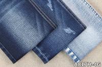 China 11.2oz Stretch Denim Fabric Indigo Blue Sanforizing Jeans With OA Yarn for sale