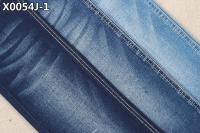China 9oz Middle Weight TR Stretch Denim Fabric Dark Blue For Women Jeans for sale