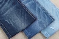 China 9.3 Oz Cotton Poly Spandex Stretch Denim Fabric For Trousers for sale