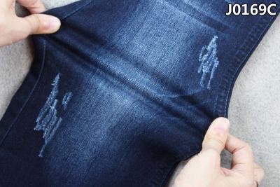 China Super Cool Mint Denim Twill Fabric Antibacterial 9oz Lightweight for sale