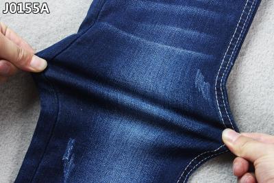 China 8.3OZ Stretch Denim Fabric With Slub 2% Spandex Fabric Textile  Sanforizing for sale