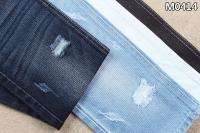 China 11.7 Ounce Cotton Jeans Fabric No Stretch Dark Blue Denim for sale