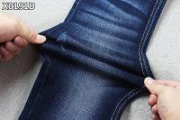 China Siro Spun Dual Core Yarn Warp Slub Denim Fabric With Double Dyed Color for sale
