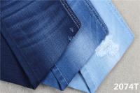 China 10oz Super Stretch Denim Fabric Dual Core Cotton Spandex For Woman Jeans for sale