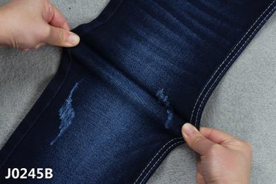 China Vortex Spinning Yarn Stretch Cotton Denim Fabric 3/1 Weave Sanforizing for sale