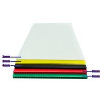 China 2mm to 18mm Corrugated Plastic Sheet - PP Hollow Material with Anti-Static Properties, Width ≤1500mm for sale