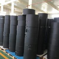 China Black Plastic Corrugated Sheets 2mm-10mm Thickness Anti-Static Polypropylene Waterproof UV Resistant for sale