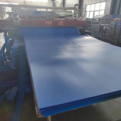 China Blue Corrugated Plastic Sheet 1200mm Width Polypropylene Hollow Sheets Customized for sale
