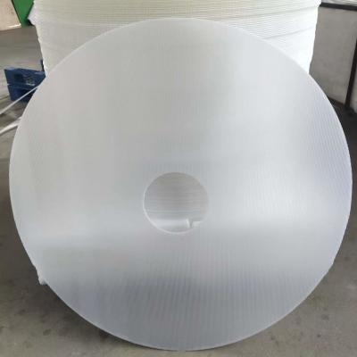 China Anti-Static Round Plastic Sheets 2-10mm Thickness, Temperature Resistance -20°C to 100°C for Industrial Applications for sale