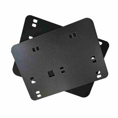 China 2mm-12mm Black Corrugated Plastic Sheet Custom PP Board with UV Protection and Weather Resistance for sale
