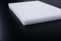 China White Polypropylene Hollow Sheet 2-18mm Thickness UV Resistant Lightweight Plastic Board for Packaging for sale