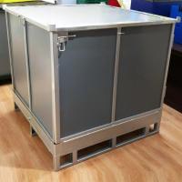 China Lightweight Plastic Reusable Boxes 440×340×125mm Stackable Corrugated Shipping Containers with Strong Loading Capacity for sale